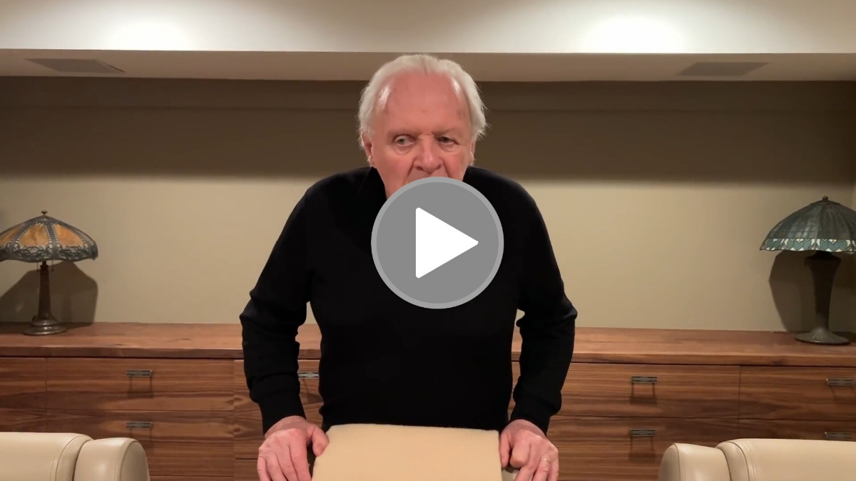 El actor Anthony Hopkins festeja sus 47 años sin beber alcohol