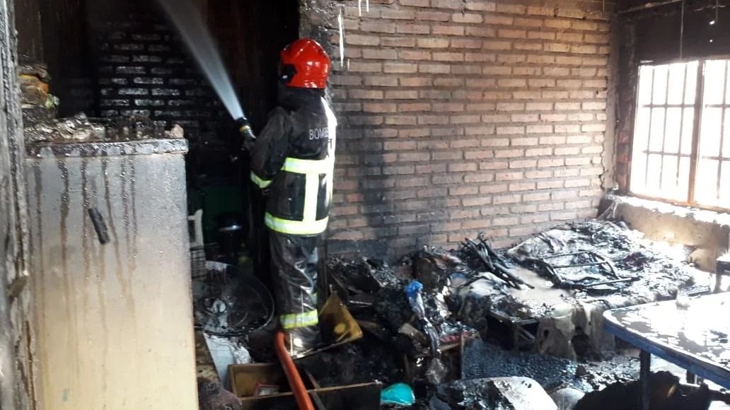 Hombre de 60 años muere atrapado en un incendio